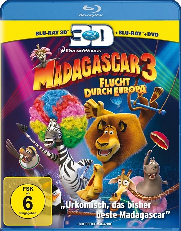 Madagascar 3: Flucht durch Europa - Kinderfilme / Zeichentrick ...