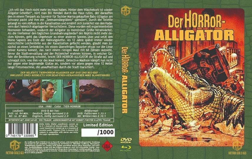 Der Horror Alligator - Horrorfilme der 1980er - Deutschlands ...